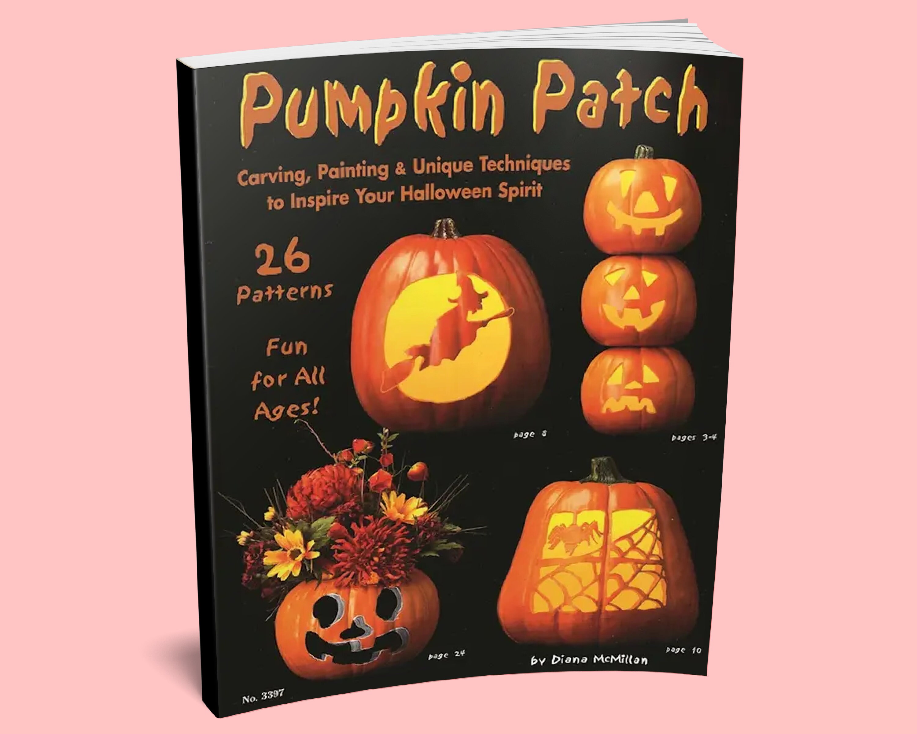 Book: Pumpkin Patch Pumpkin Carving Patterns Book Pumpkin - Etsy