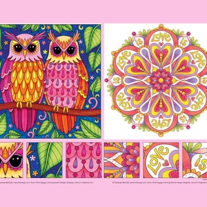 Coloring Book: Think Happy Coloring Book Adult Coloring Book - Etsy