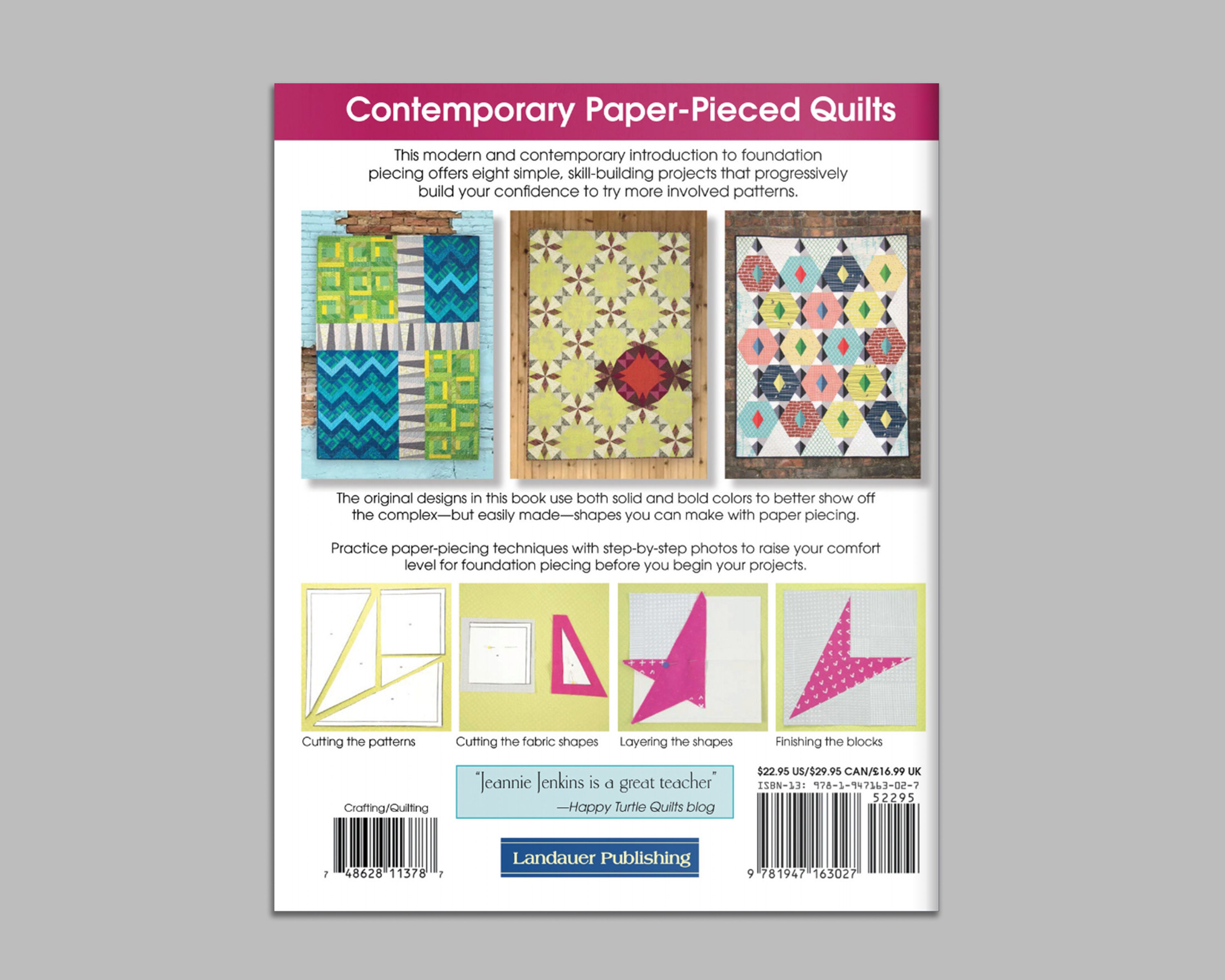 Book: Contemporary Paper Pieced Quilts - Etsy