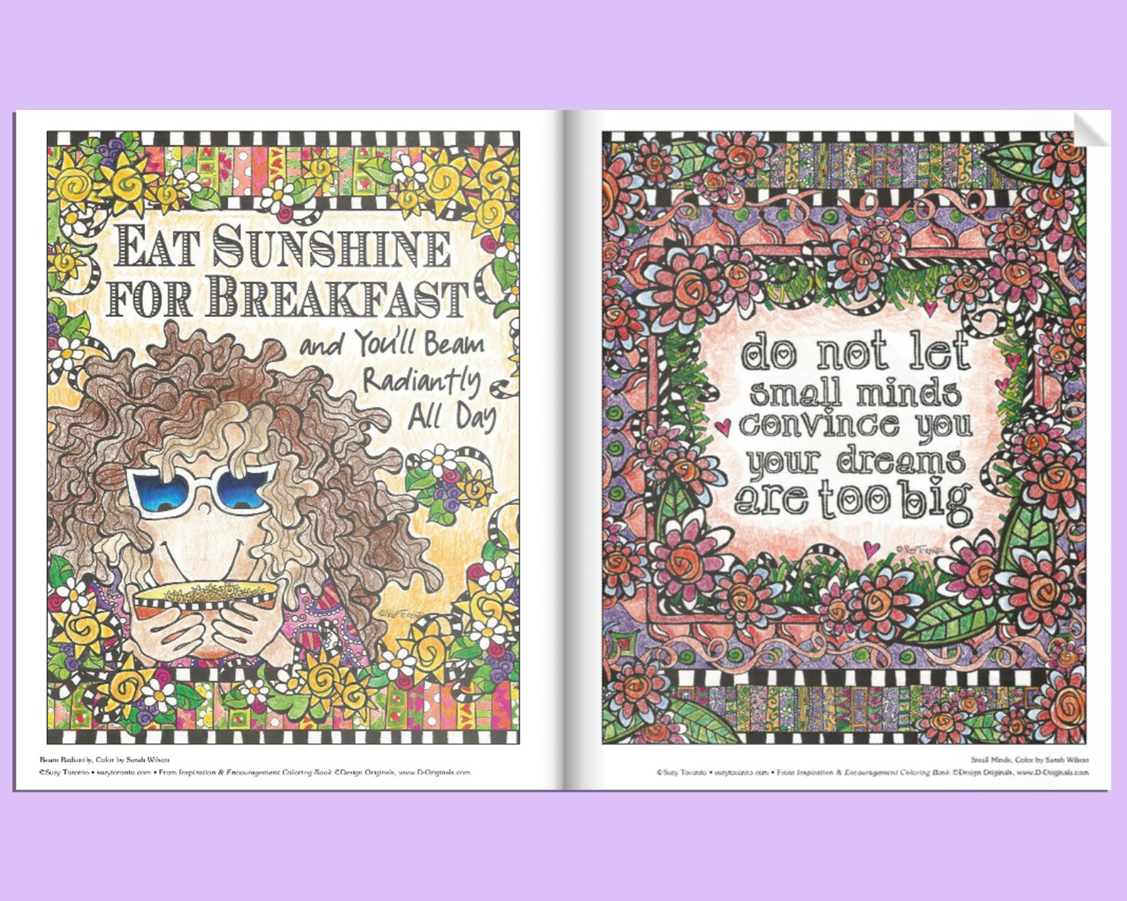 Coloring Book: Inspiration & Encouragement Coloring Book - Etsy