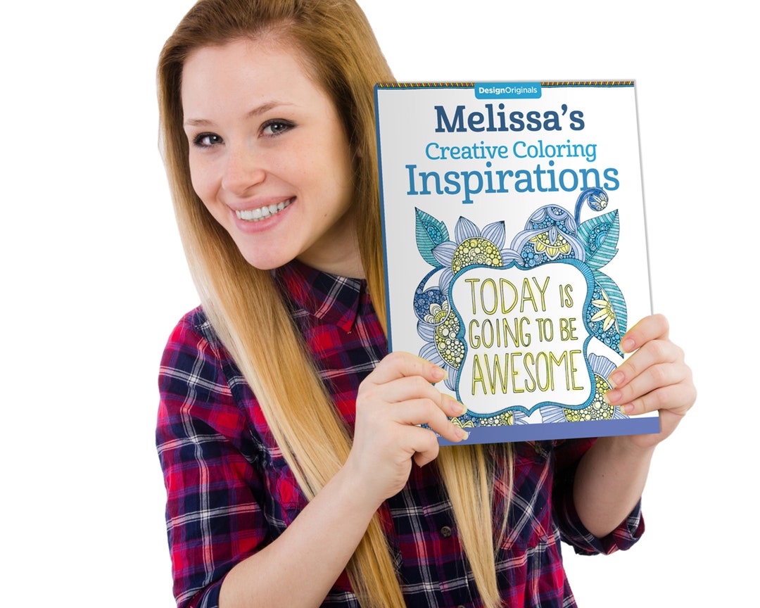 Personalized Coloring Book: Creative Coloring Inspirations Custom - Etsy