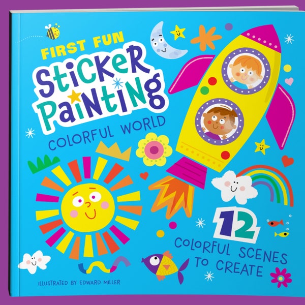 Paint by Sticker Books - Etsy