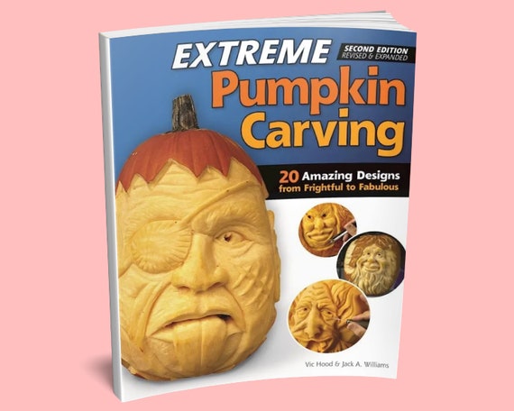 Book: Extreme Pumpkin Carving Book Pumpkin Carving Stencil - Etsy