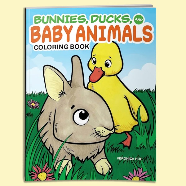 Custom Farm Coloring Book - Etsy