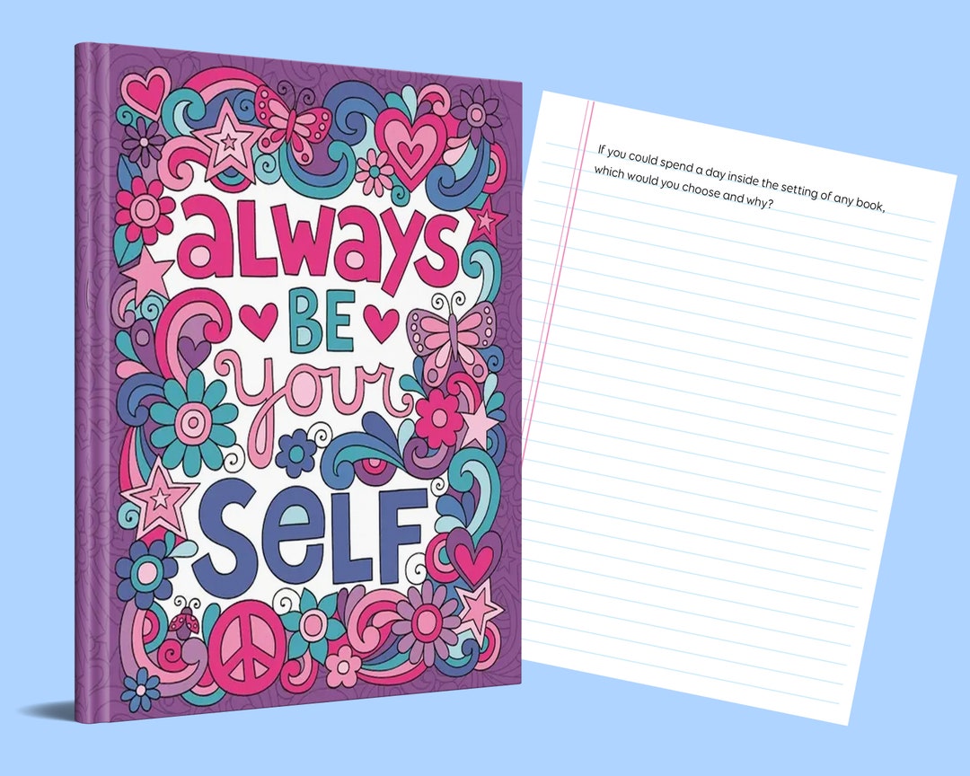 Journal/notebook: Notebook Doodles Go Girl Guided Creative Writing ...