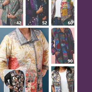 Book: Sewing Quilted Patchwork Jackets - Four Approaches, Ten ...