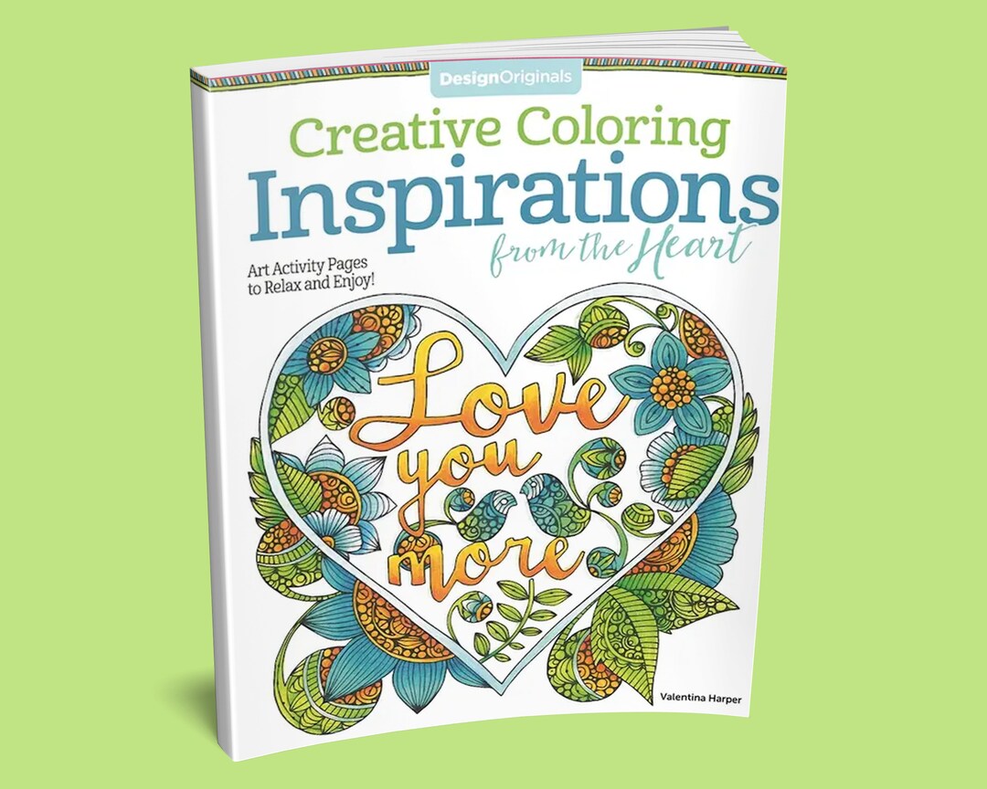 Coloring Book: Creative Coloring Inspirations Coloring Book - Adult ...