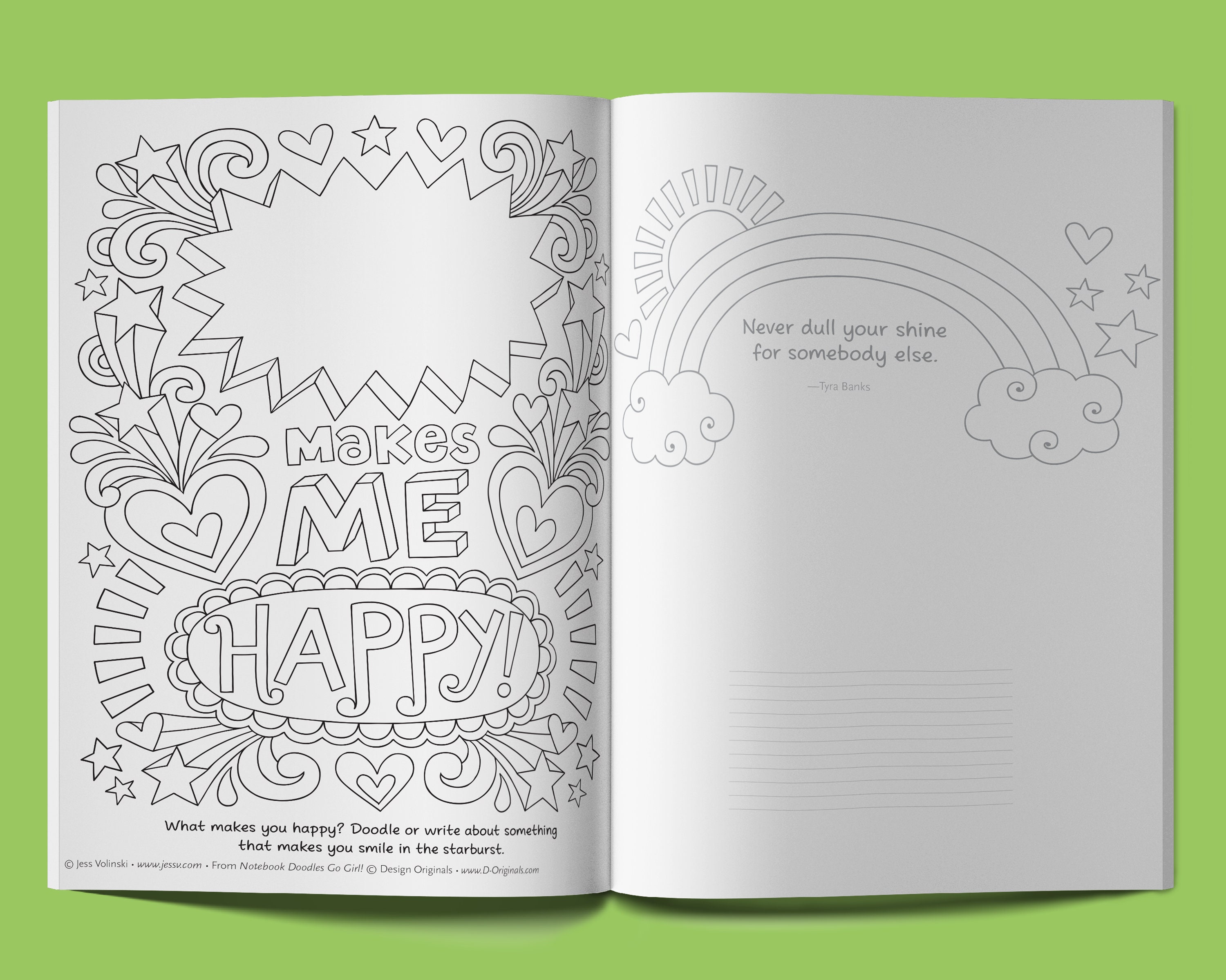 Personalized Coloring Book: Notebook Doodles Personalized Go - Etsy
