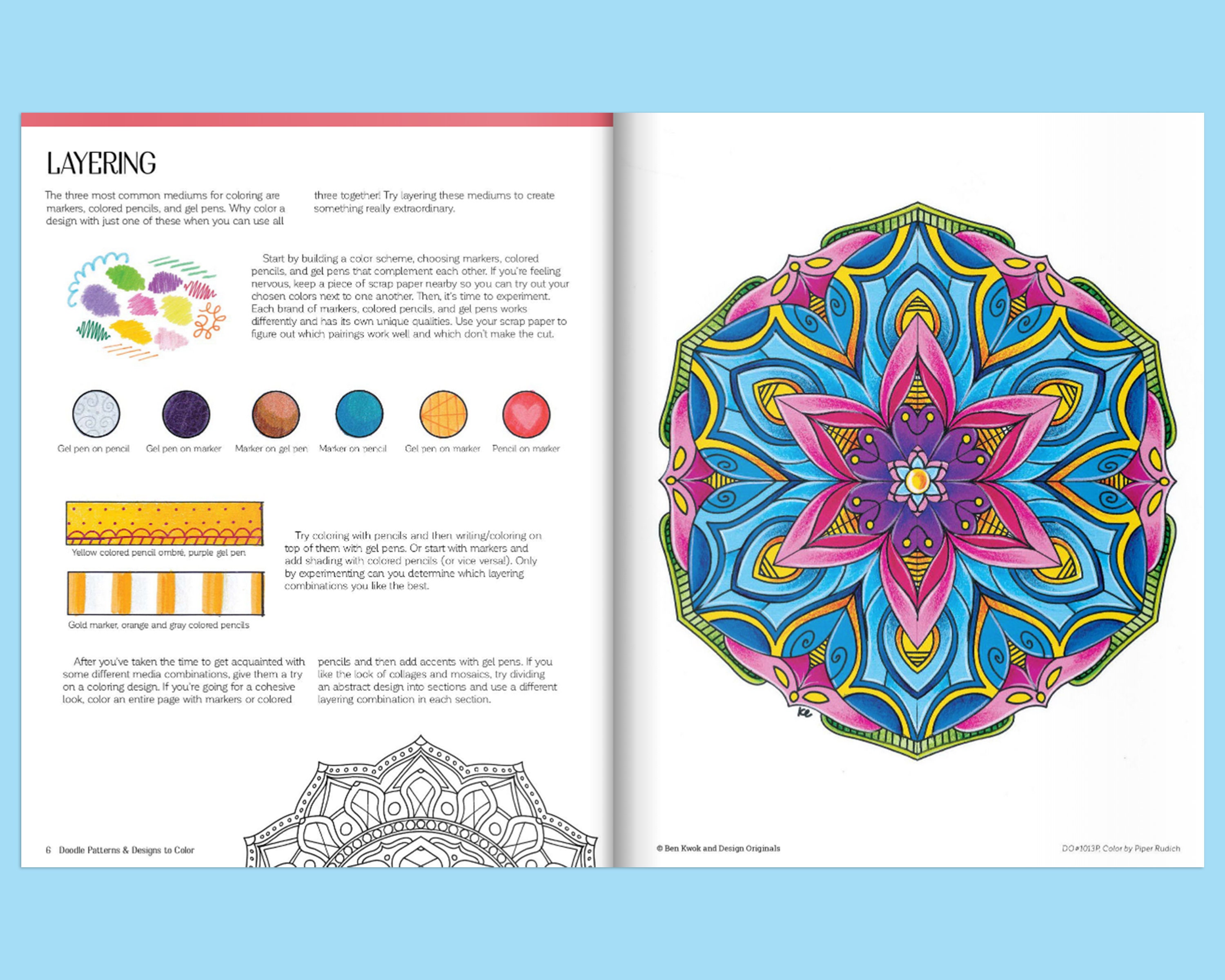 Coloring Book: Color This Doodle Patterns & Designs to Color - Etsy