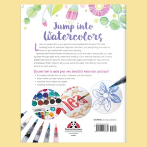 Book: Just Add Watercolor Flowers - Watercolor Book - How to Paint ...