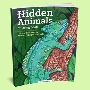 Coloring Book: Hidden Animals Coloring Book - Seek and Find Coloring ...