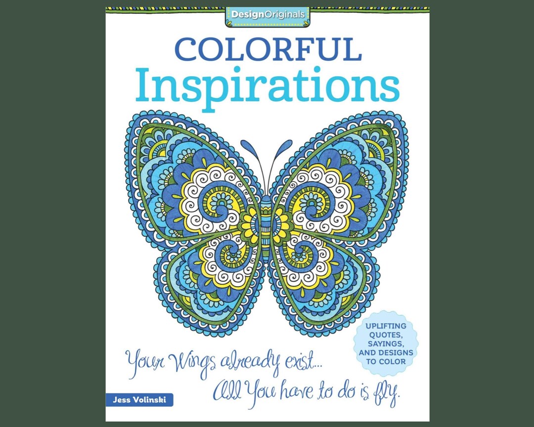 Coloring Book - Colorful Inspirations - Uplifting Quotes, Sayings, and ...
