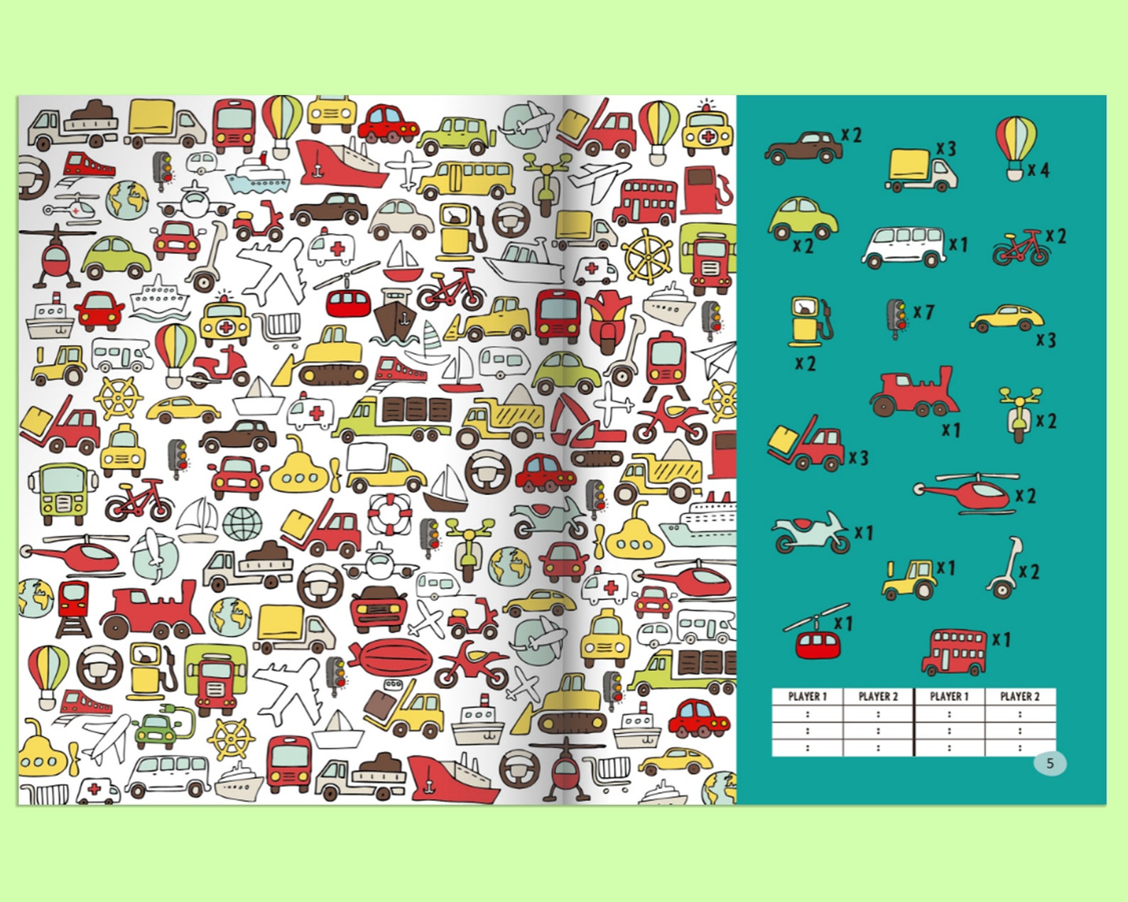 Activity Book: 1001 Fun Things to Find the Ultimate - Etsy