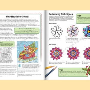 Coloring Book: Holiday Cheer Christmas Coloring Book Holiday Coloring ...