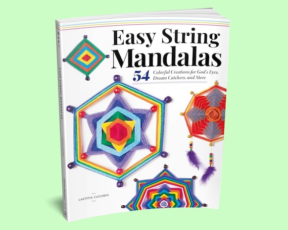 Book: Easy String Mandala Book String Art Patterns Teen - Etsy