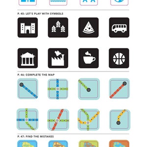 Book: All About Maps Amazing Activity Book Fun Facts, Mazes, Games, and ...