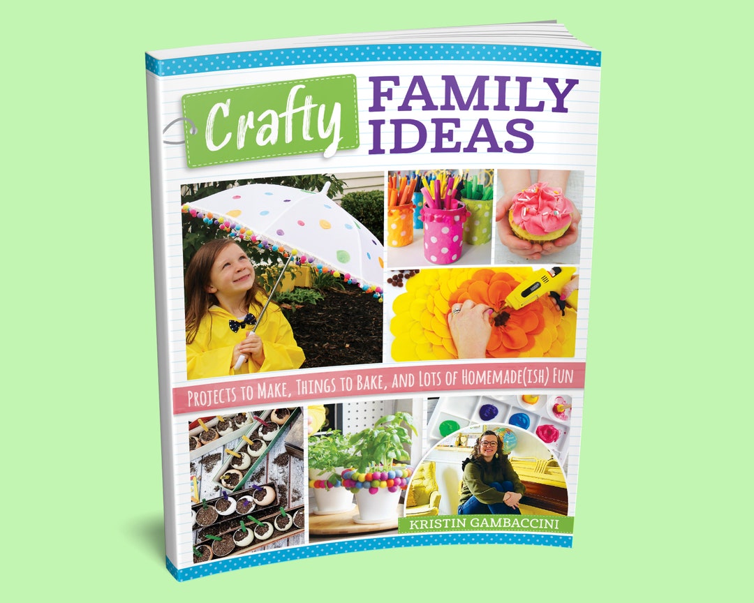 Book: Crafty Family Ideas Kids Crafts Projects - Etsy