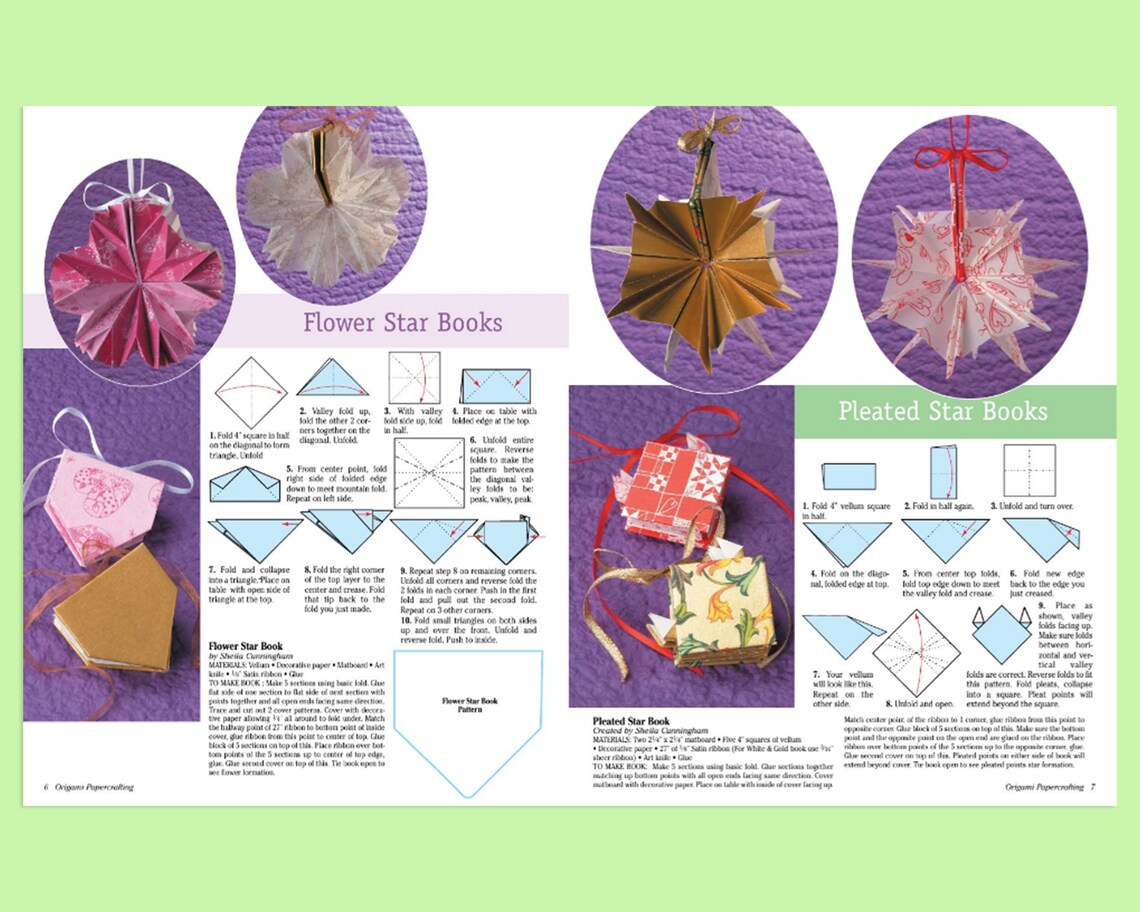 Book: Origami Papercraftng Book Origami Book Japanese - Etsy UK