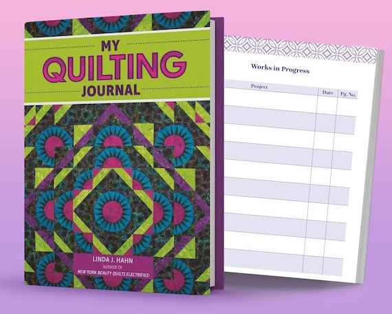 Journal/notebook: My Quilting Journal Quilting Planner - Etsy