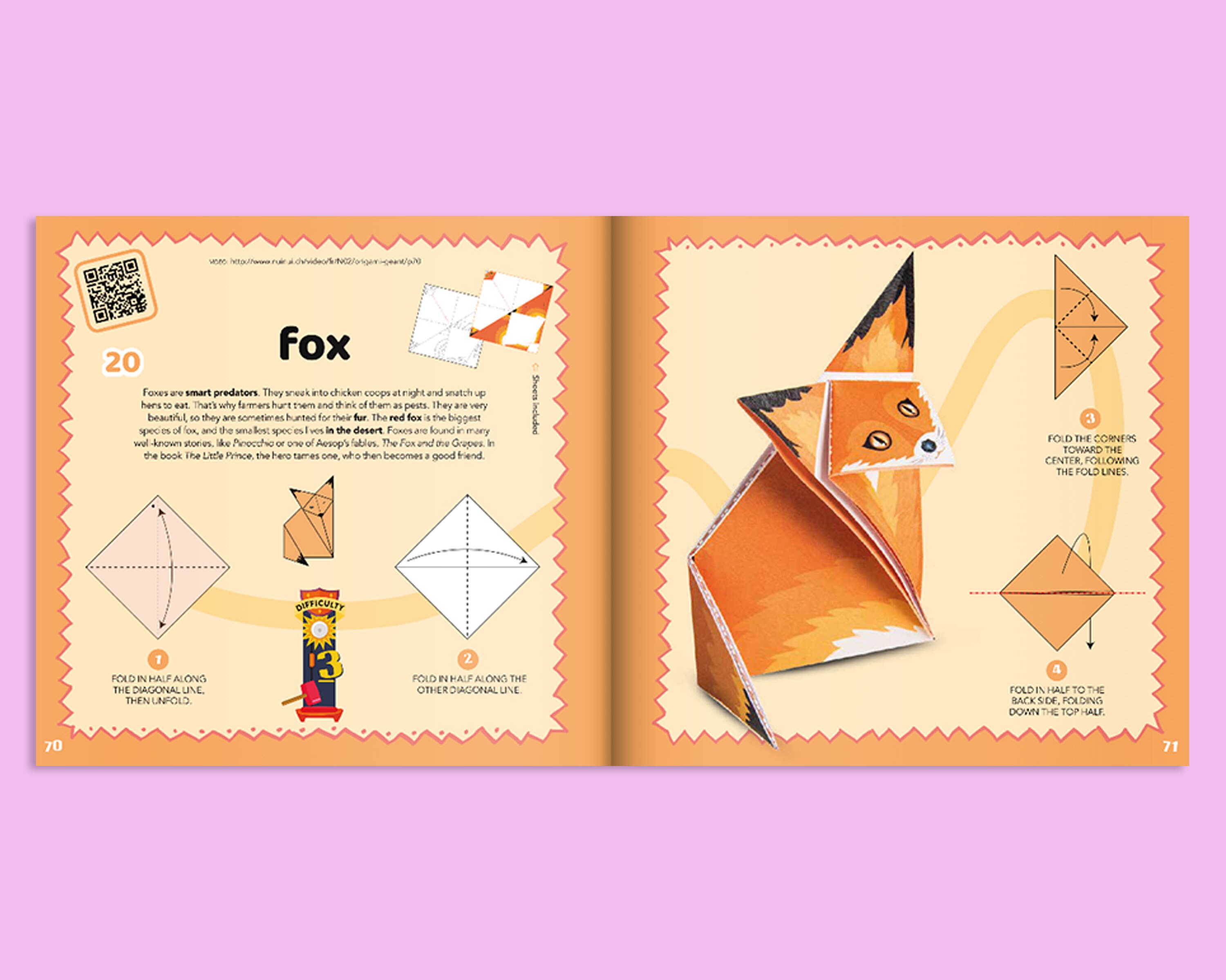 Origami for Kids Book Kids Craft Book - Etsy