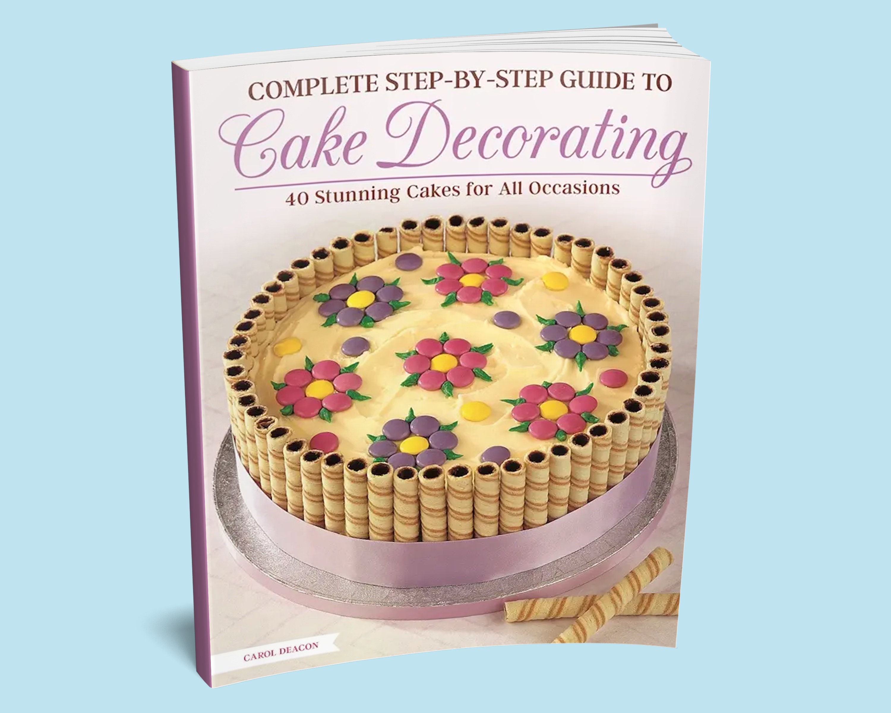 Book: Complete Step-by-step Guide to Cake Decorating Book - Etsy