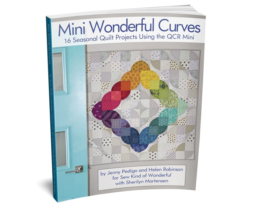 Book: Mini Wonderful Curves Quilt Book - Contemporary Quilts - Seasonal ...