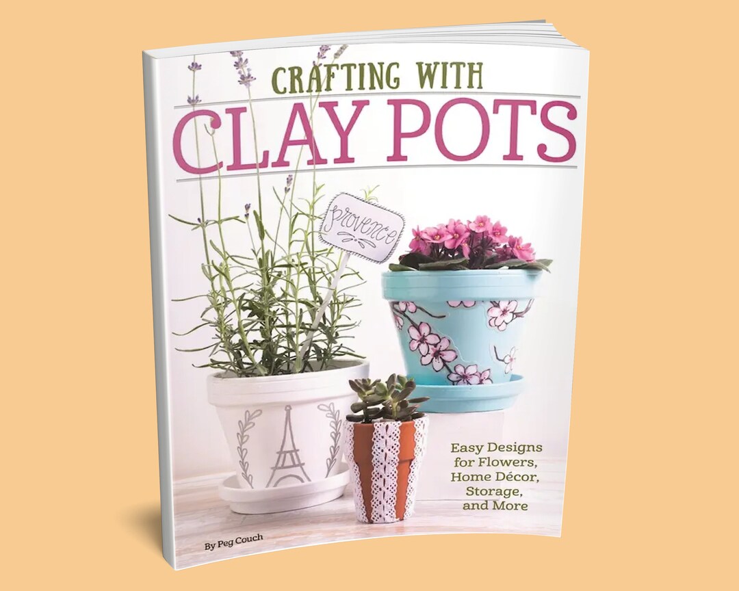 Book: Crafting With Clay Pots - Terracotta Pot Painting - Flower Pot ...