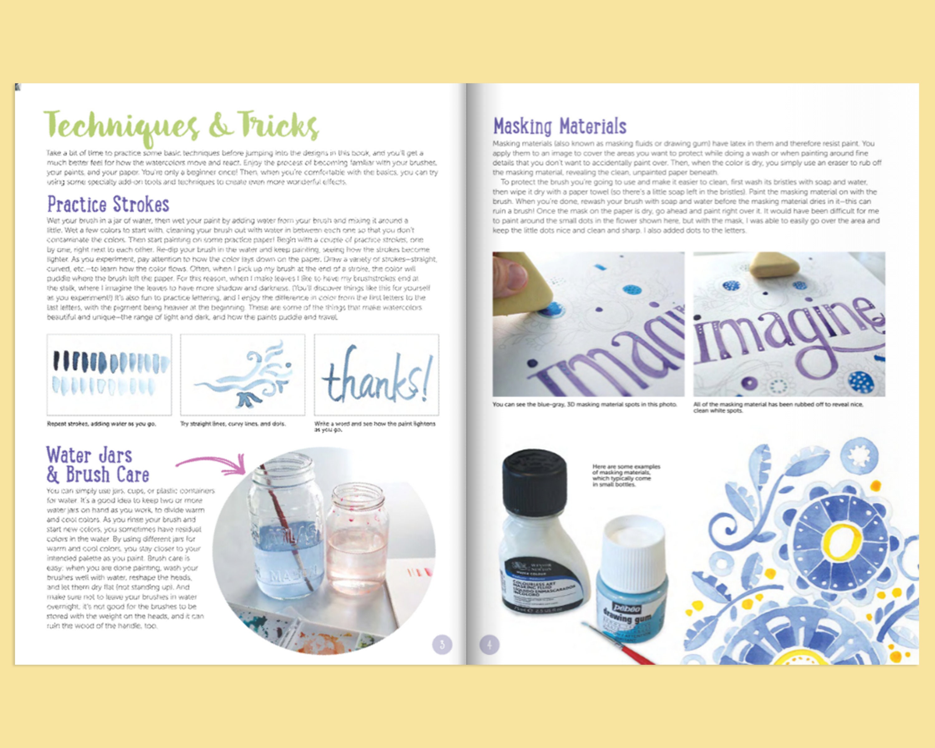 Book: Just Add Watercolor Flowers Watercolor Book How to - Etsy