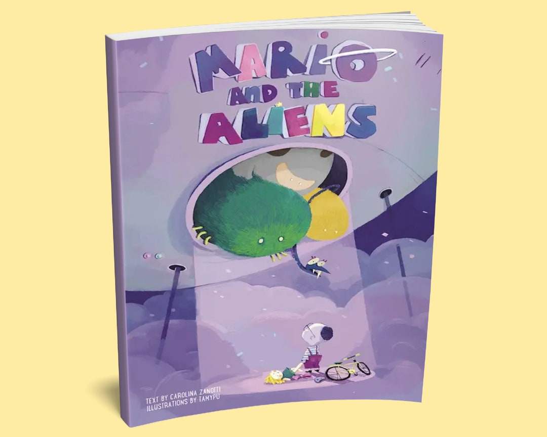Book: Mario and the Aliens Children's Book - Childrens Picture Book ...