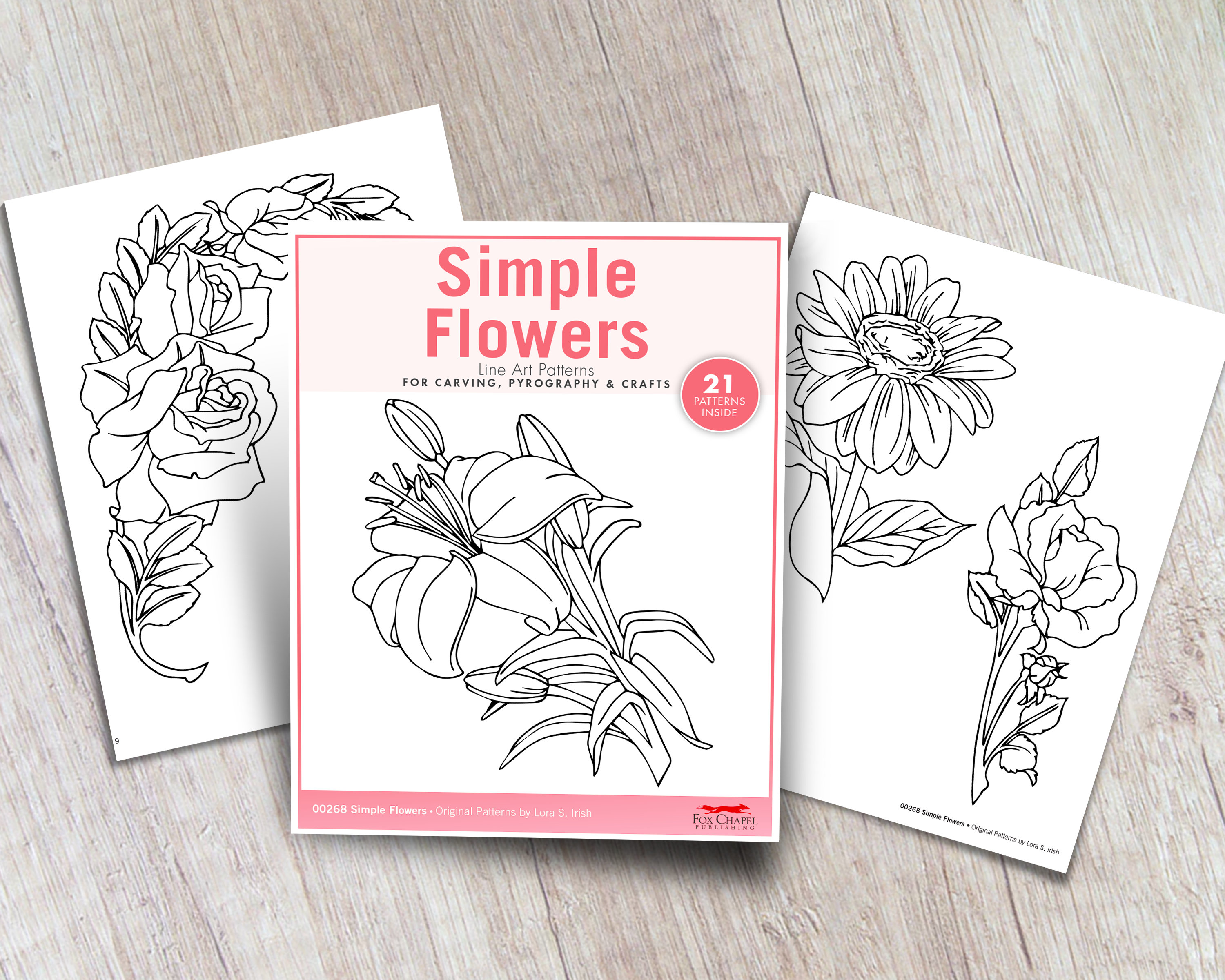 Carving Patterns Flower