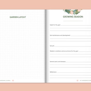 Journal/notebook: My Gardening - Garden Planner - Gift for Gardener ...