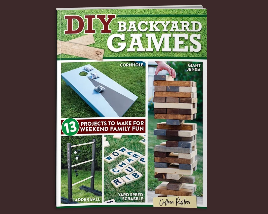 Book: DIY Backyard Games - Home Projects - Outdoor Fun - DIY Gift ...