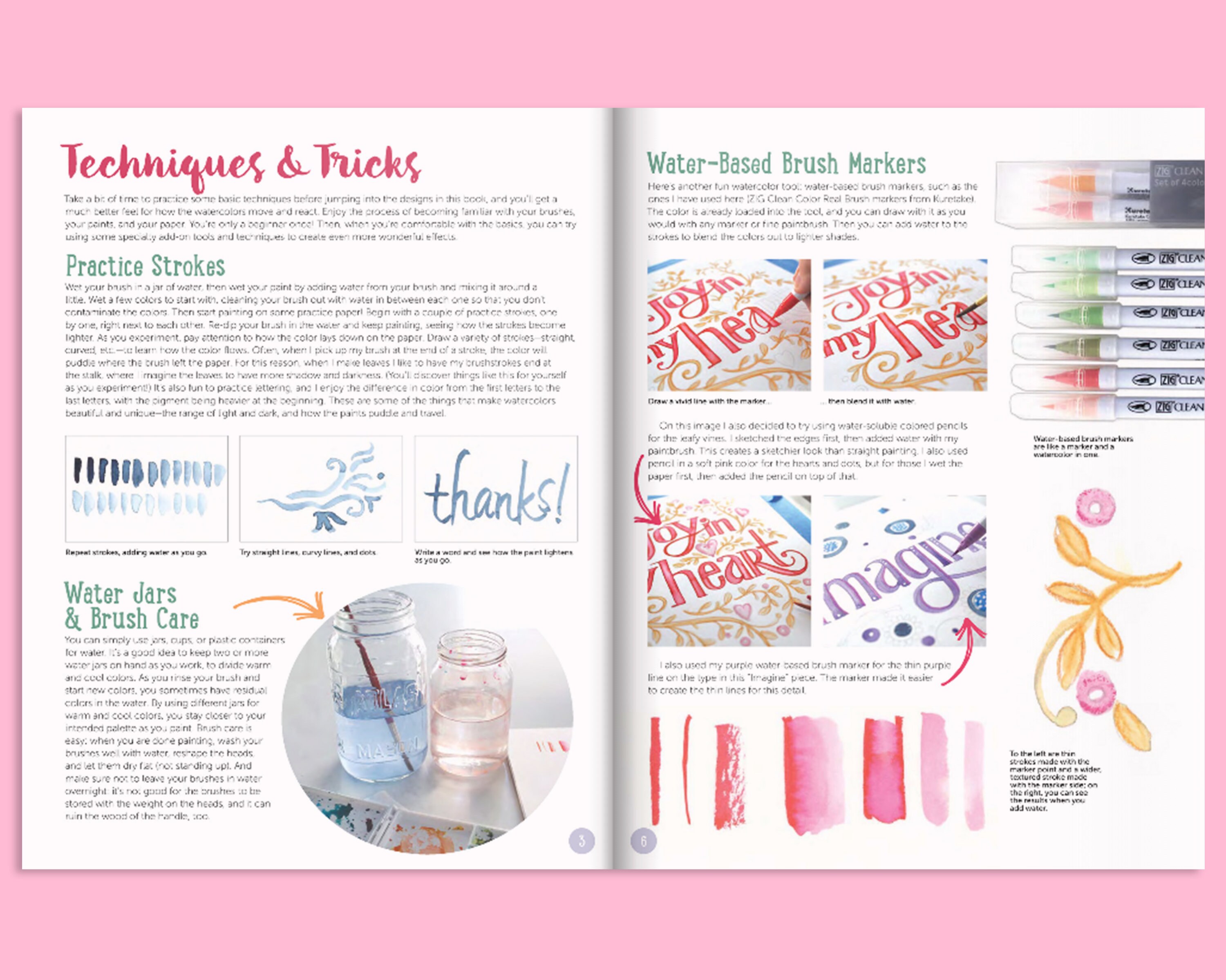 Book: Just Add Watercolor Happy Thoughts Book Watercolor - Etsy