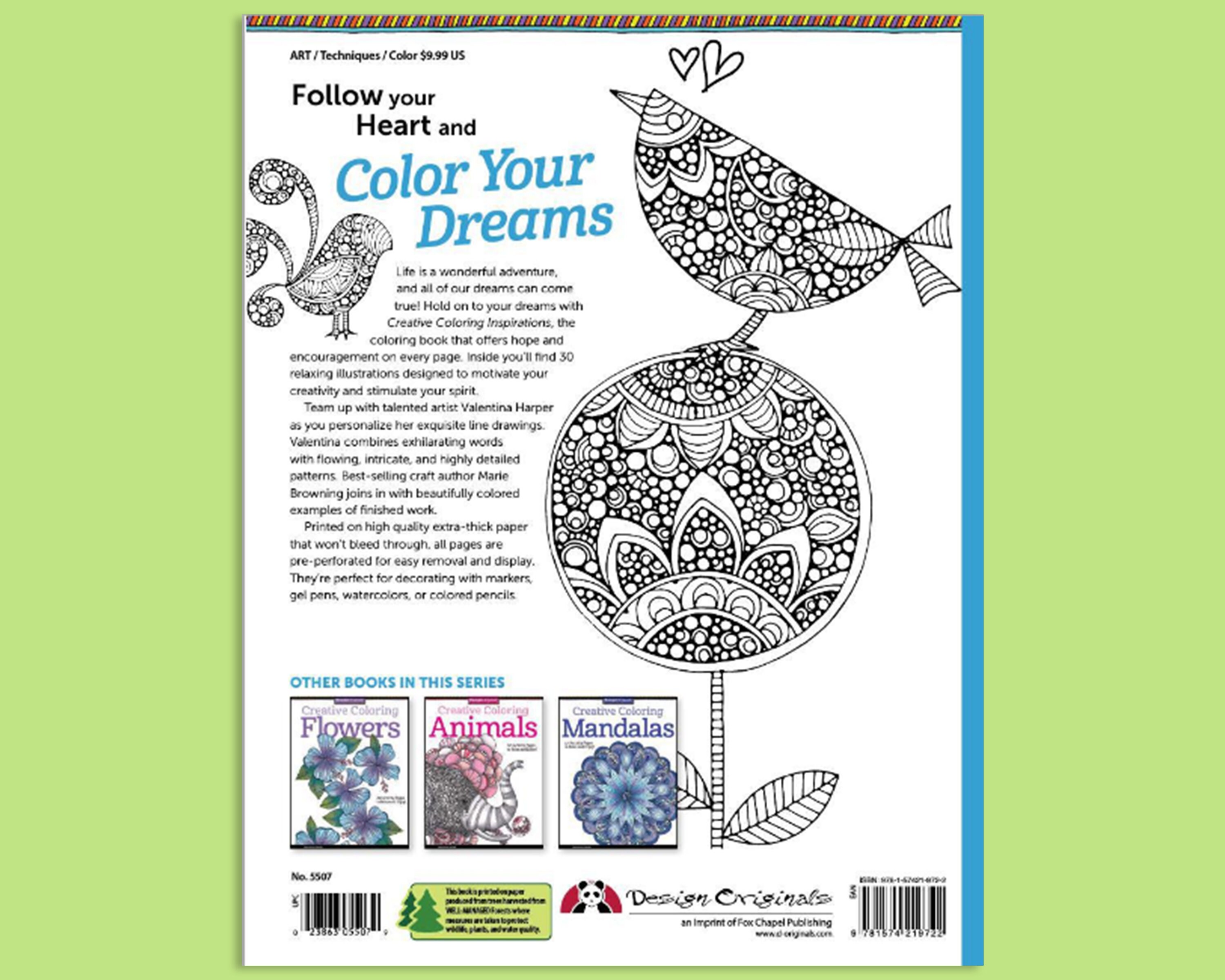 Coloring Book: Creative Coloring Inspirations Coloring Book - Etsy