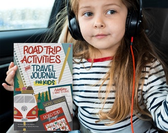 Kids Travel Journal Printable Digital PDF Road Trip Daily - Etsy