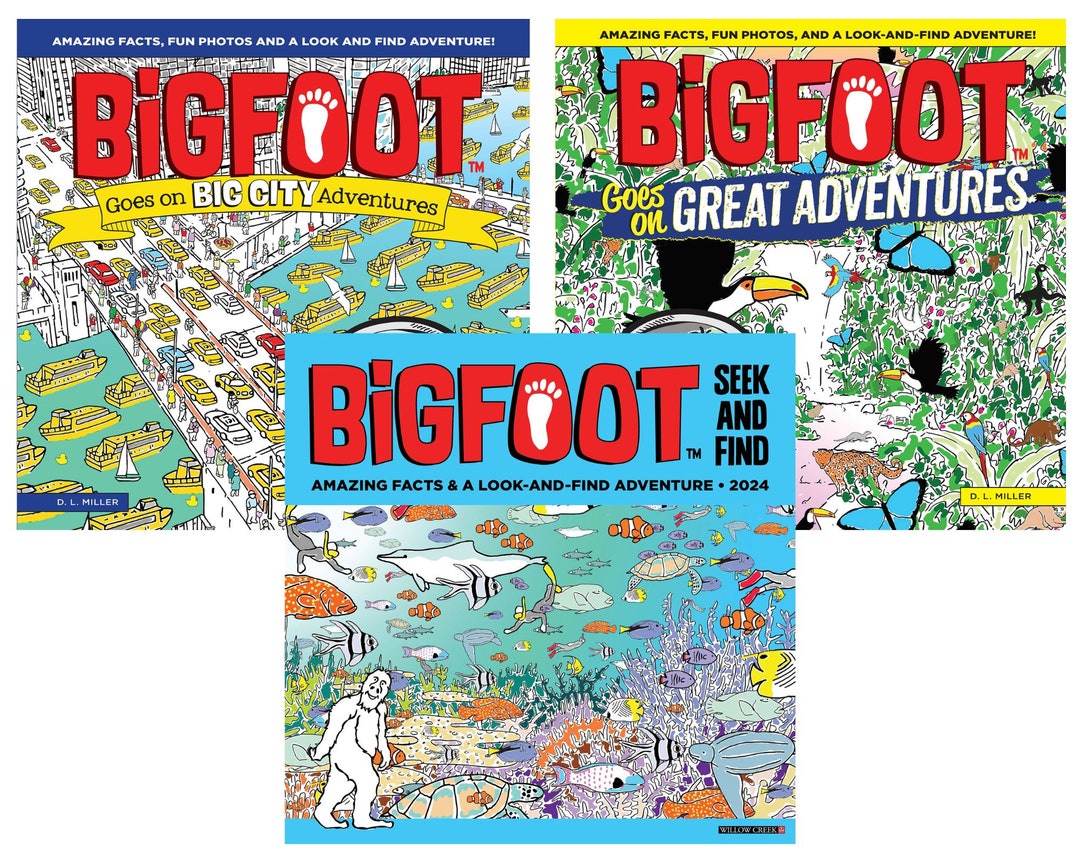 Bigfoot Seek and Find Adventure for Kids Offer: 2-bigfoot Seek and Find ...