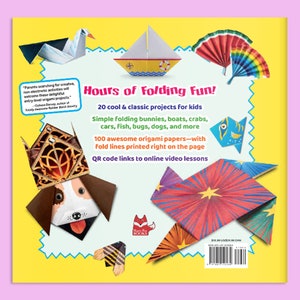 Origami for Kids Book - Kids Craft Book - Etsy