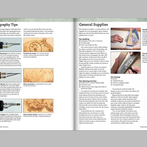 Book: Pyrography Basics Book Pyrography Gift Woodworking Gift ...