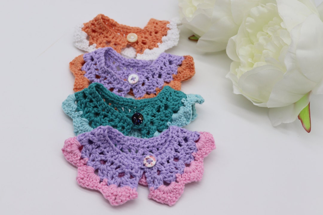 Collier pour chat au crochet - Collier pour animal de compagnie en ...