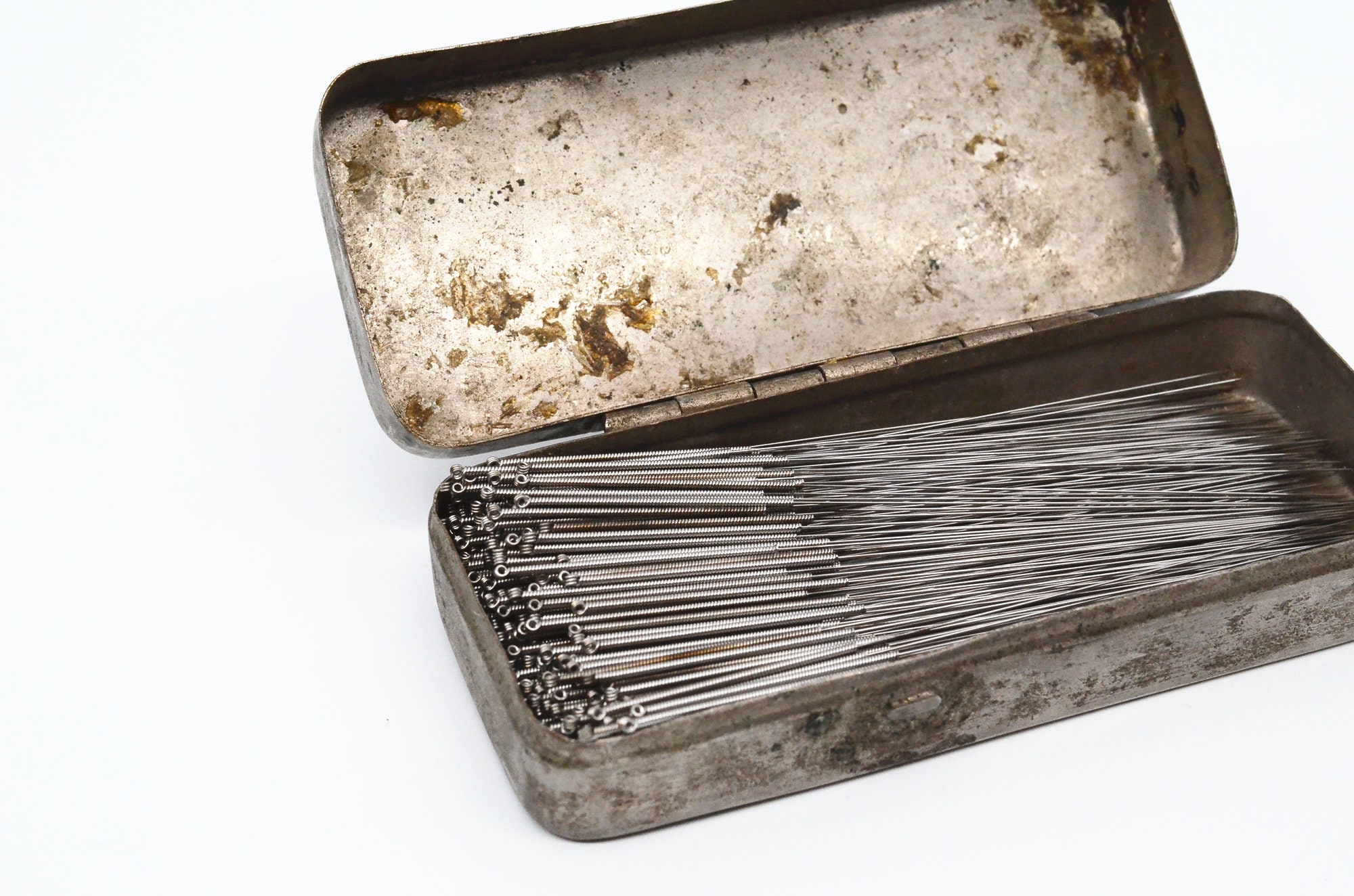 Asia Vintage Copper Acupuncture Box, 500 Needles - Etsy