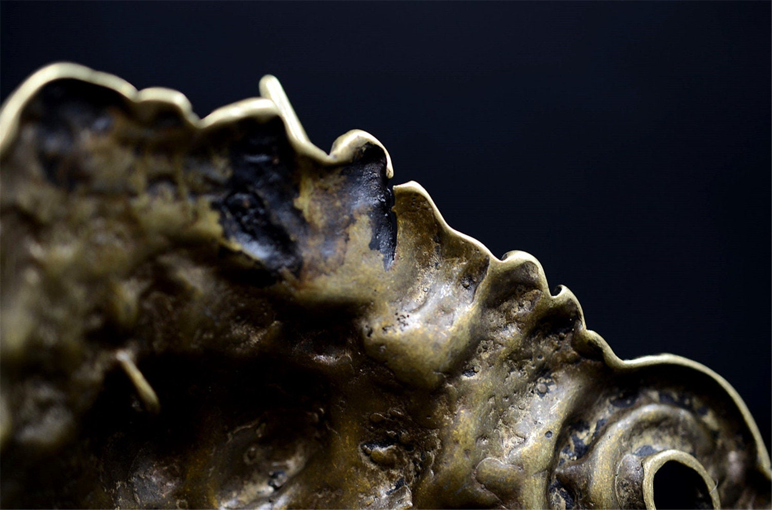 Tibetan/nepalese Bronze Masks Dapeng Bird, God Bird, Jialou Luo Bird - Etsy