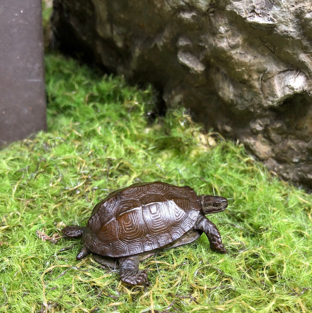 Japanese Meiji Bronze Turtle-bronze Sculpture/yard Decoration,home ...