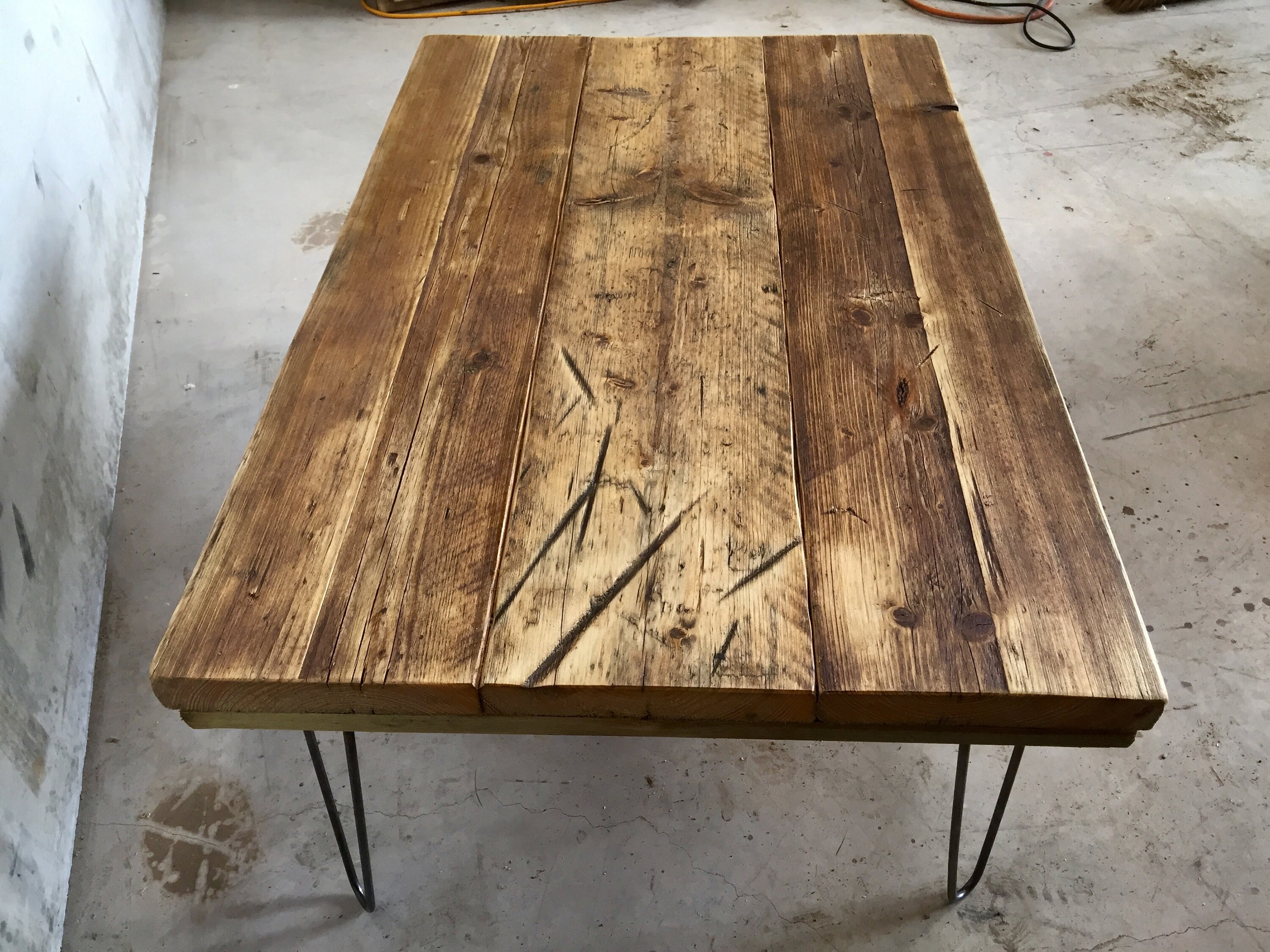 Reclaimed Scaffold Board Coffee Table - Etsy UK