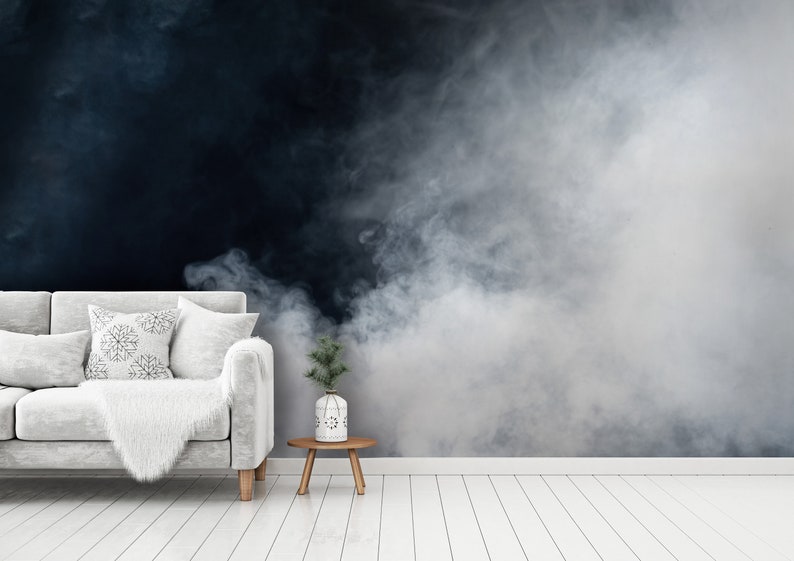 Smoke Wall Mural 31357188 Muraledesign.com - Etsy