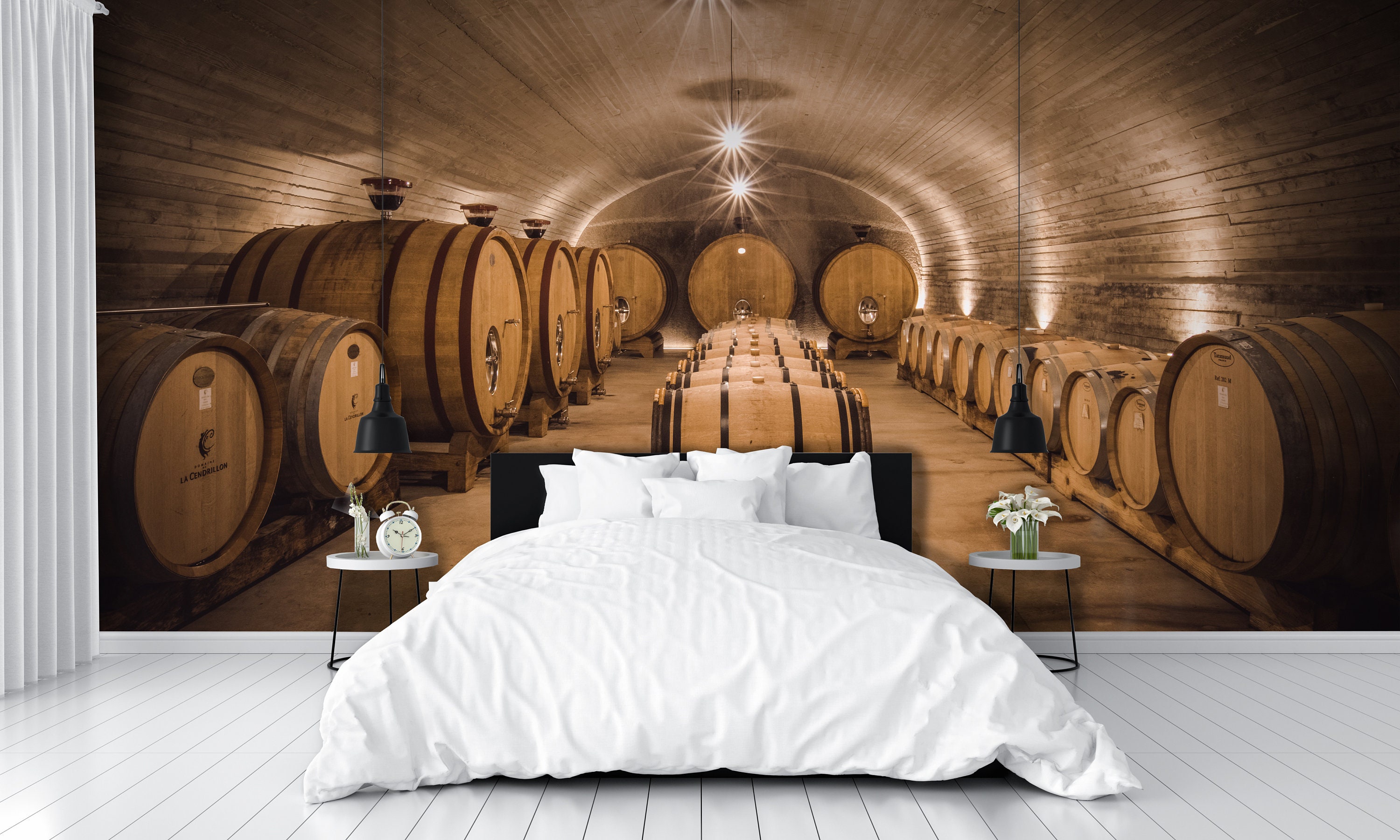 Wine Cellar Wall Mural 175244341 Muraledesign.com - Etsy