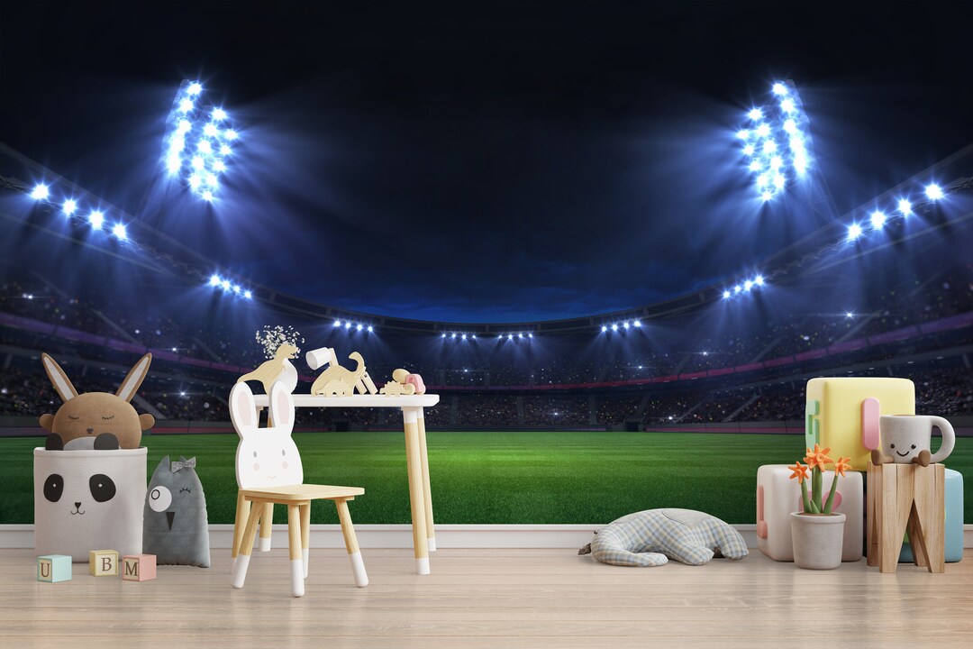 Stadium Wall Mural 248653851 Muraledesign.com - Etsy