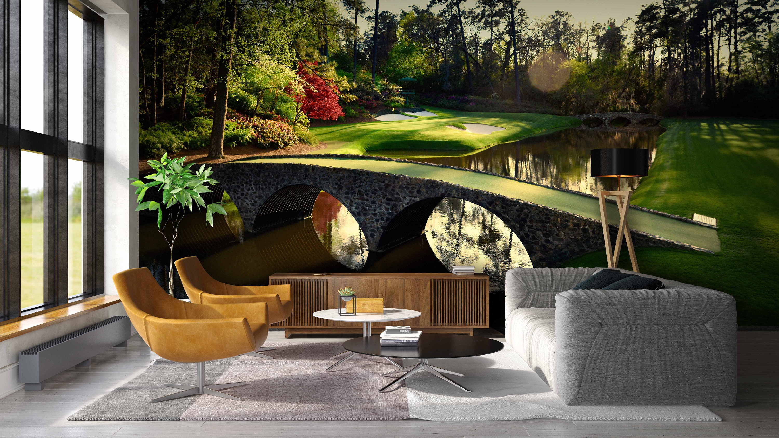 Murale De Golf Augusta Muraledesign.com - Etsy