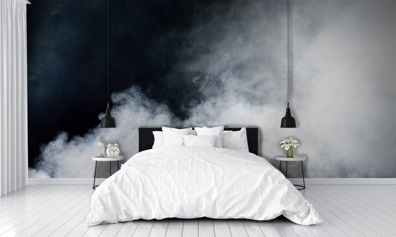 Smoke Wall Mural 31357188 Muraledesign.com - Etsy