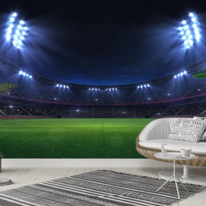 Stadium Wall Mural 248653851 Muraledesign.com - Etsy