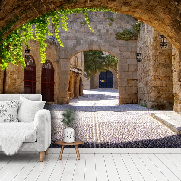 Medieval Wallpaper - Etsy